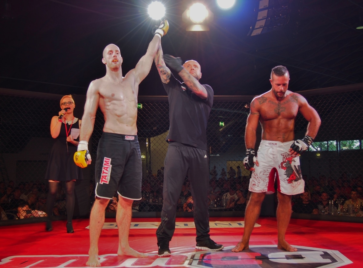 Mixed Martial Arts Academy Munich | Michael gewinnt bei Young Blood Night